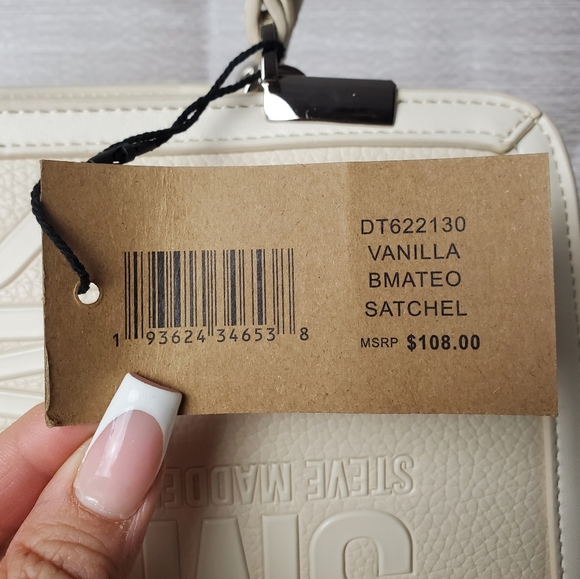 Steve Madden | Bags | Steve Madden Vanilla Bmateo Tote Crossbody Bag | Poshmark